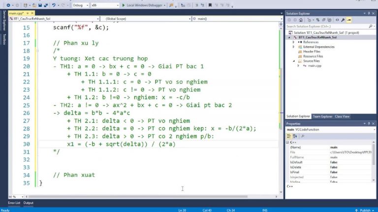 Căn Bậc 2 Trong C++ - Techacademy